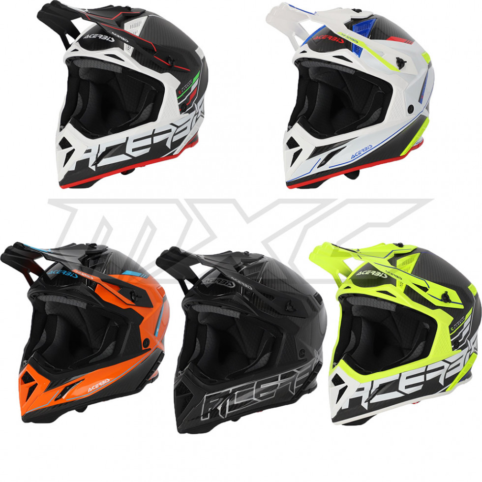 Acerbis Steel Carbon 2206 Helmet im Motocross Enduro Shop MXC GmbH