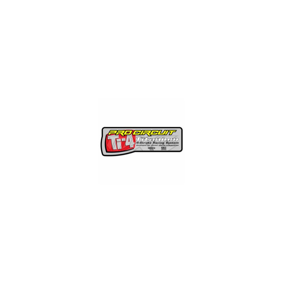 Pro Circuit Exhaust Decals im Motocross Enduro Shop MXC GmbH