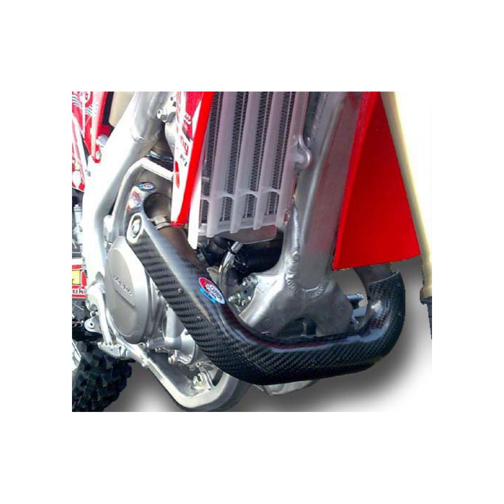 Pro Carbon 4 Stroke Exhaust Guard Carbon Fibre Honda im Motocross ...
